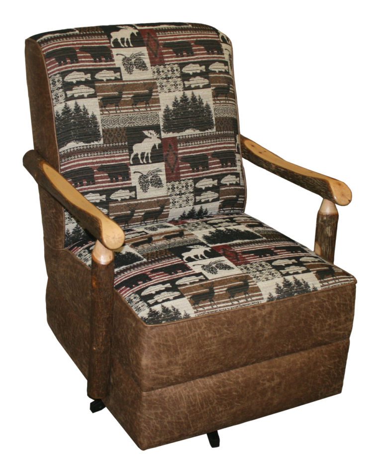 Hickory Swivel Rocker - Best Craft Furniture